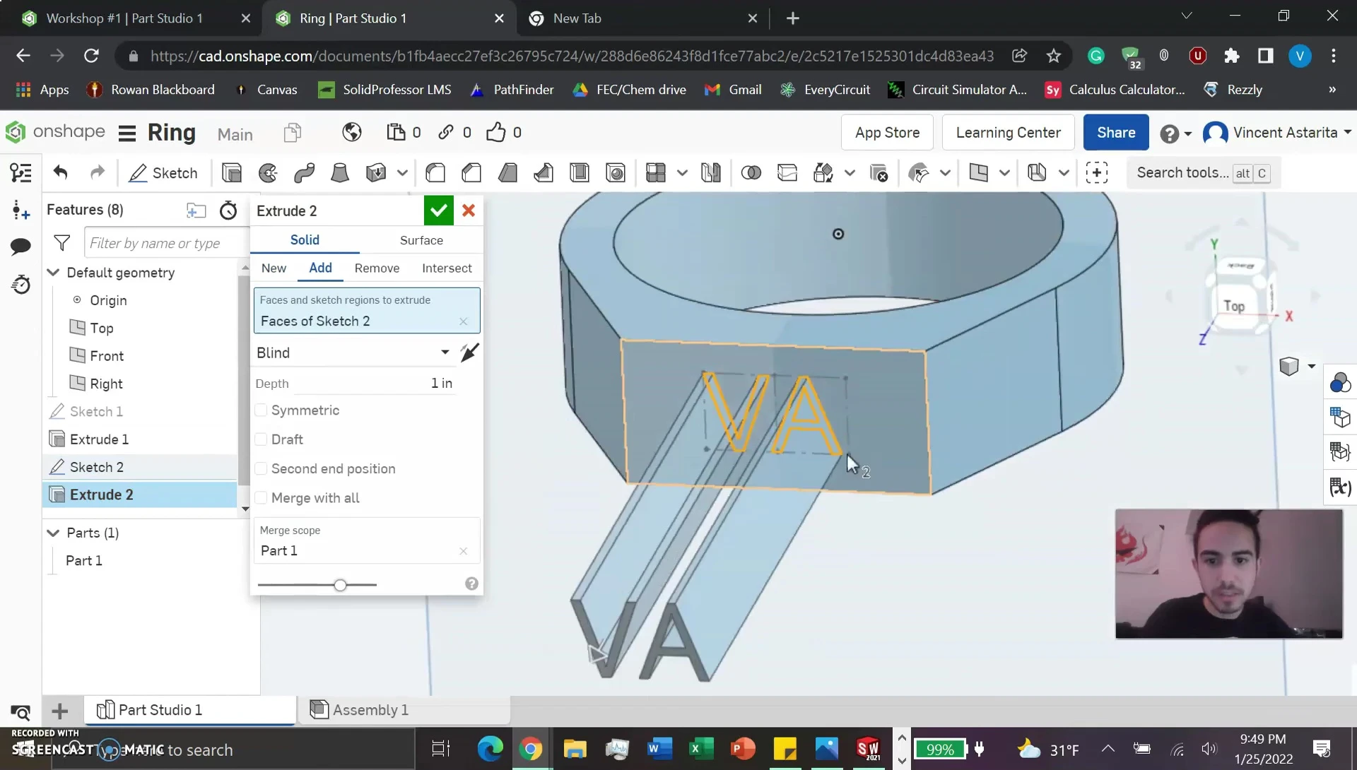 3D Print Your Own Engraved Ring: An Onshape Tutorial